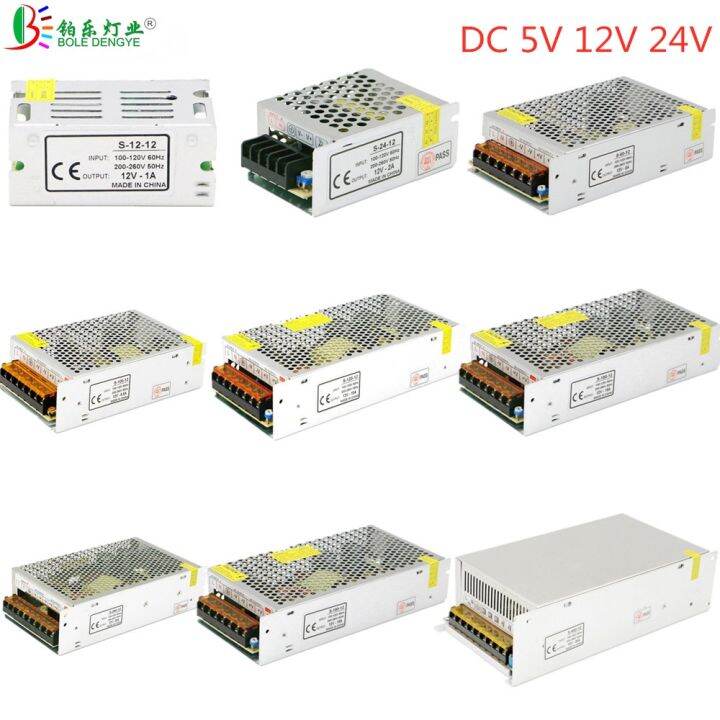 Switching Power Supply AC 110V 220V To DC 5V 12V 24V Power Adapter 1A 2A 3A 5A 10A 15A 20A 30A ...