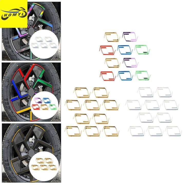 Homyl 3 Set Wheel Hub Stickers Decals Decorative for Byd Atto 3 | Lazada PH