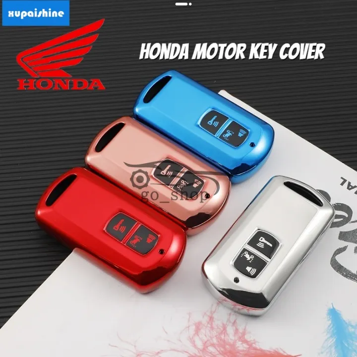 【XPS】 TPU Motorcycle Key Cover Case for Honda Airblade 150 Click 150 ...