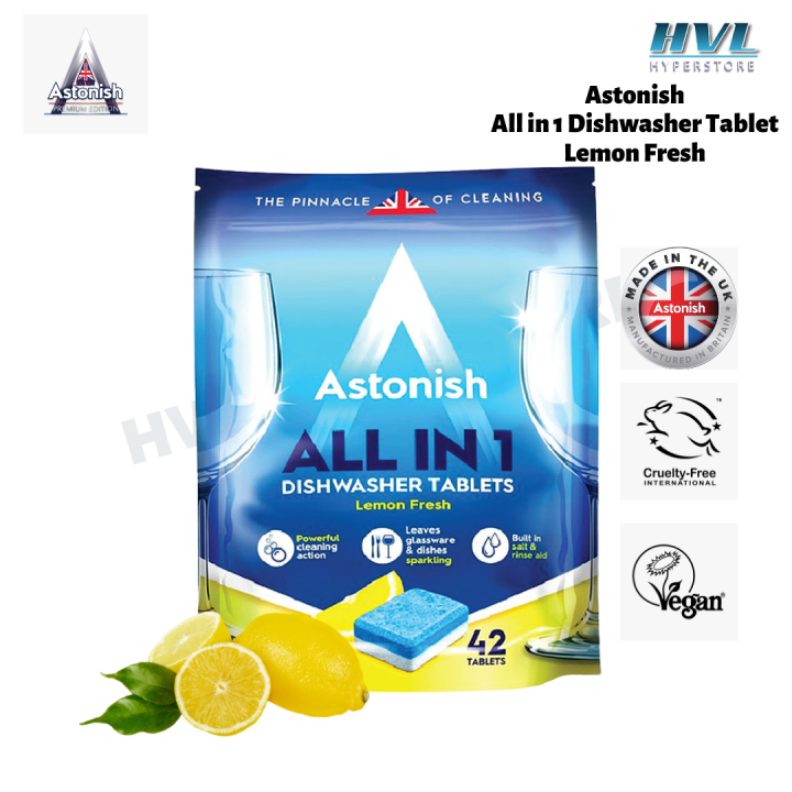 Astonish All in 1 Dishwasher Tablets AST-C2180 | Lazada