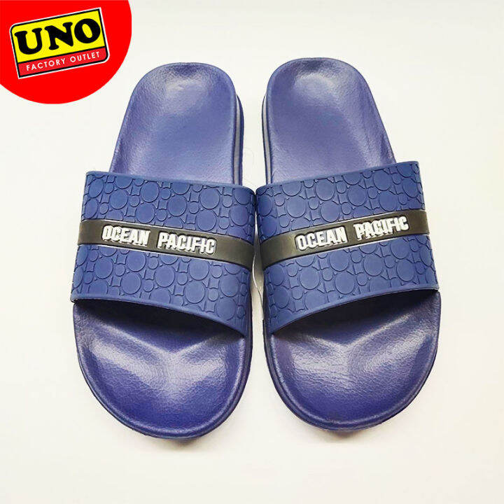 UNO OP SLIDES NAVY BLUE | Lazada PH