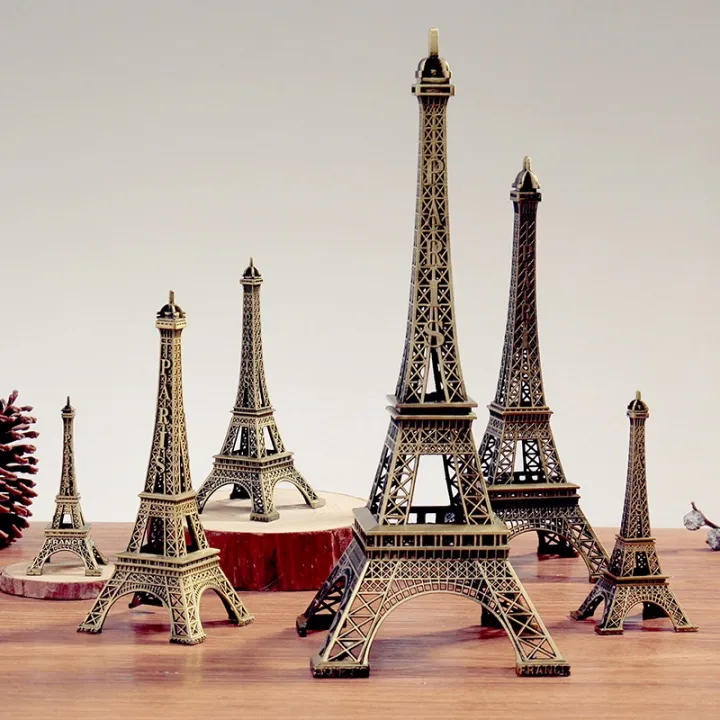Metal Art Crafts Paris Eiffel Tower Model Gift Eiffel Tower of Paris ...