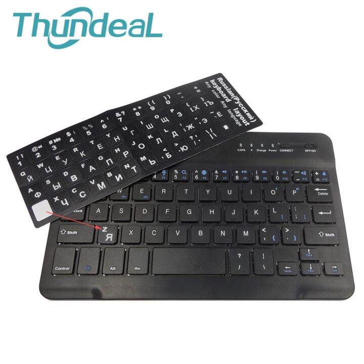 Waterproof Scrub Russian Keyboard Sticker Paster Tags Strong Viscosity ...