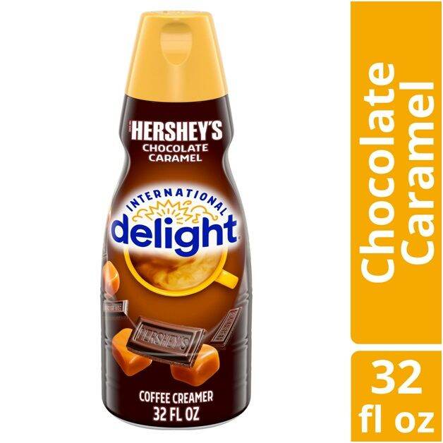 International Delight HERSHEY’S Chocolate Caramel Coffee Creamer, 32 Oz ...