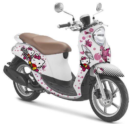 Stiker Full Body Decal Motor Yamaha Fino - Hello Kitty | Lazada Indonesia