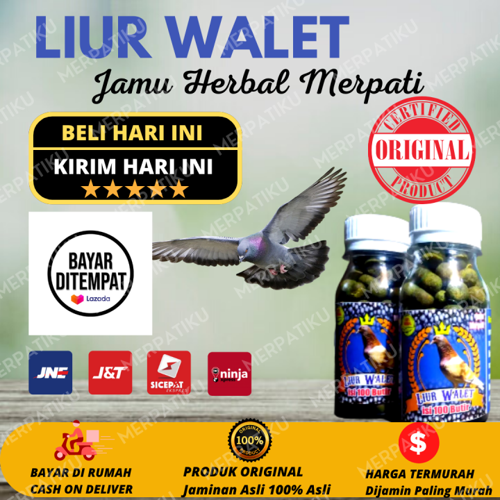 LIUR WALET 100 BUTIR JAMU MERPATI HERBAL LIUR WALET ISI 100 BUTIR JAMU ...