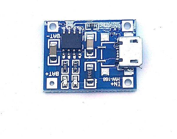 Modul kit c hip TP4056 rangkaian charger cas ces battery baterai Li Ion ...