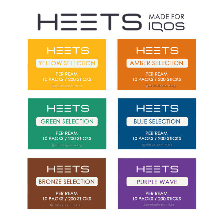 HEETS SELECTION 1 REAM ORIGINAL IQOS | Lazada PH