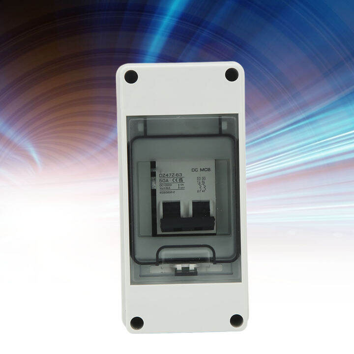DC Miniature Circuit Breaker Complete DC Circuit Isolator 50A 1000V for ...