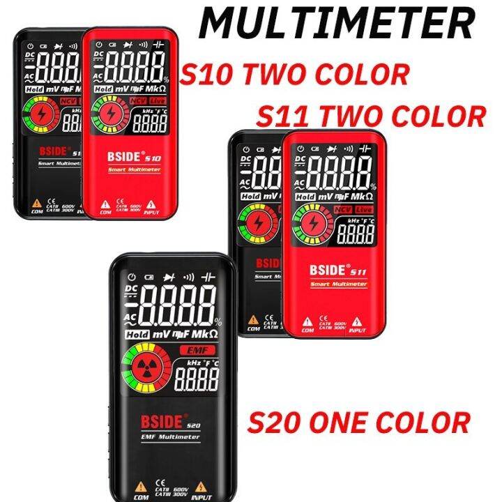 BSIDE S10 S11 S20 Profesional Digital Multimeter Smart Multimeter 9999 ...