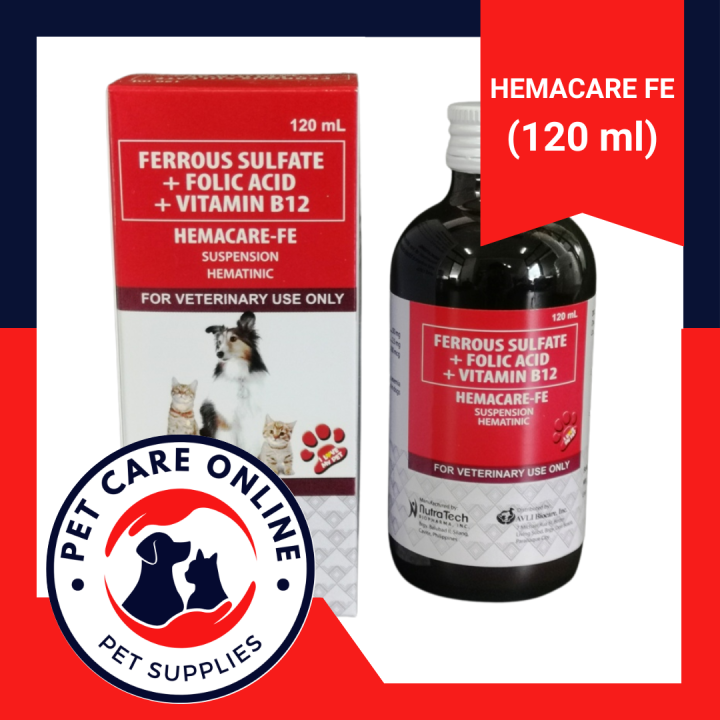 HEMACARE-FE Suspension, 120ml, Ferrous Sulfate (Iron)+Folic Acid ...
