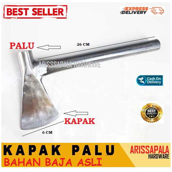 Kapak Palu Bahan Baja Alat Bangunan Alat Camping Gagang Besi Pipa ...
