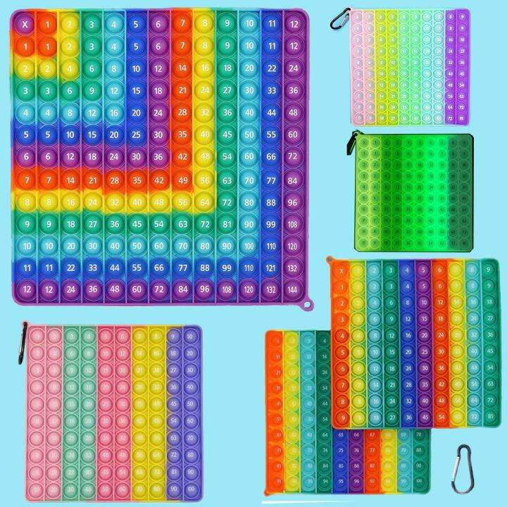 New Montessori Educational Kids Toys Baby Math Arithmetic 9X9 ...
