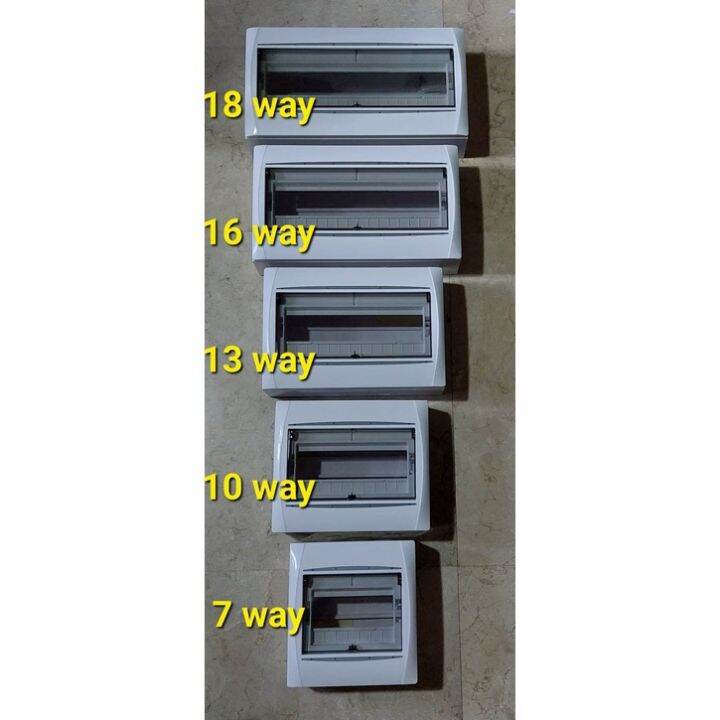 Breaker distribution box ( 7 way / 10 way / 13 way / 16 way / 18 way ...