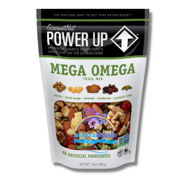 Power Up Trail Mix, Mega Omega Trail Mix, Keto-Friendly, Paleo-Friendly ...