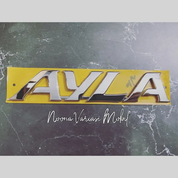 Logo Emblem Tulisan AYLA menyambung | Lazada Indonesia