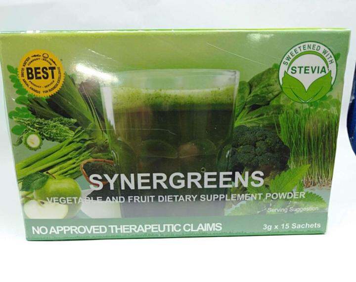 SYNERGREENS 15 SACHET | Lazada PH