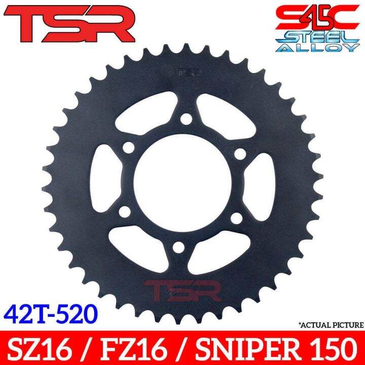 TSR Sniper King 150 FZ16 FZi SZ16/SZ-R MT-15 XSR155 [520] Black Zinc ...