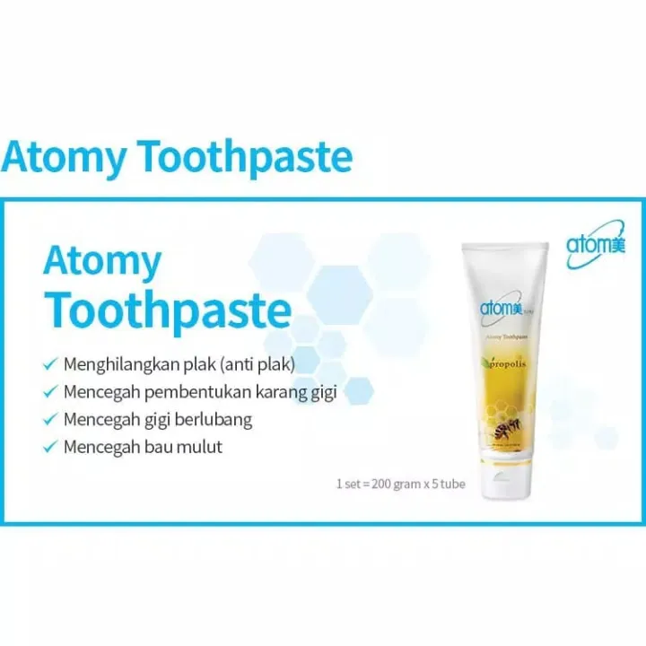 Atomy odol/pasta madu / propolis @ 200 gr per PC | Lazada Indonesia
