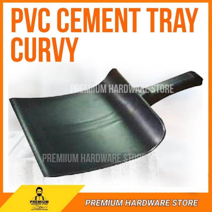 PVC CEMENT TRAY (CURVE/CURVY) Tray Cement Dulang Simen Tray Sudu ...