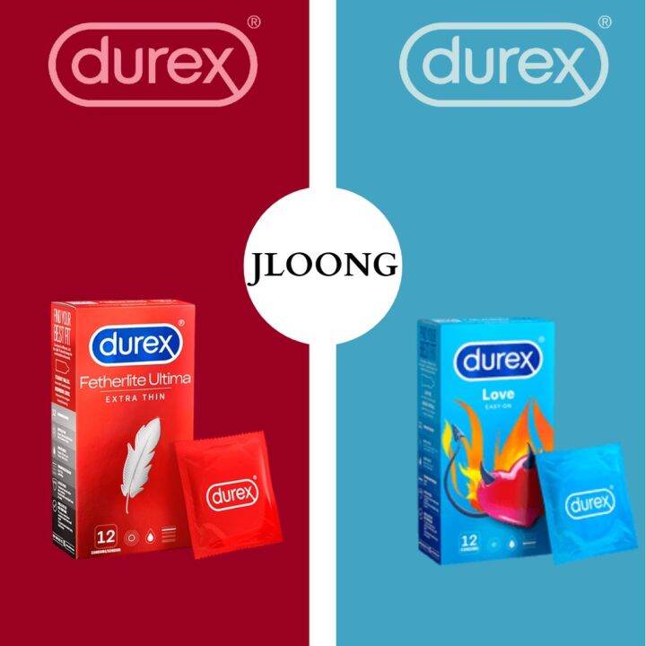 DUREX LOVE EASY FEATHERLITE ULTIMA CONDOM 12PCS | Lazada PH