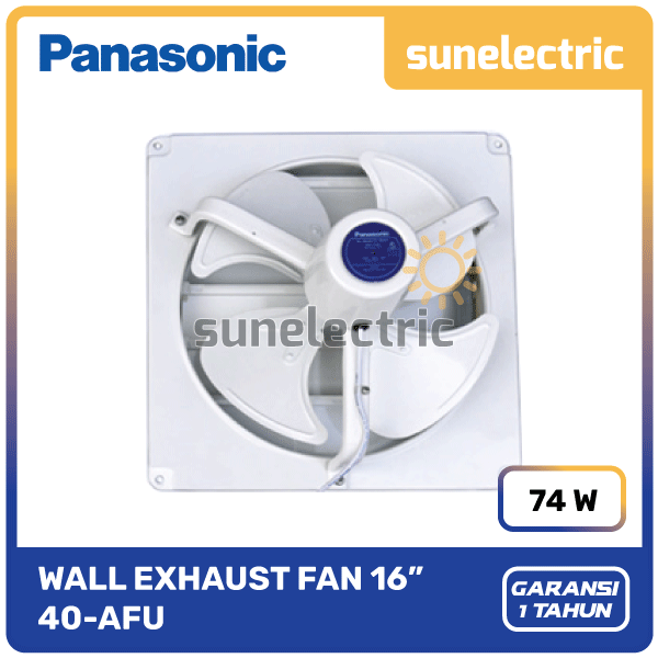 Panasonic 40-AFU Industrial Wall Exhaust Fan / Kipas Exhaust Dinding 40 ...