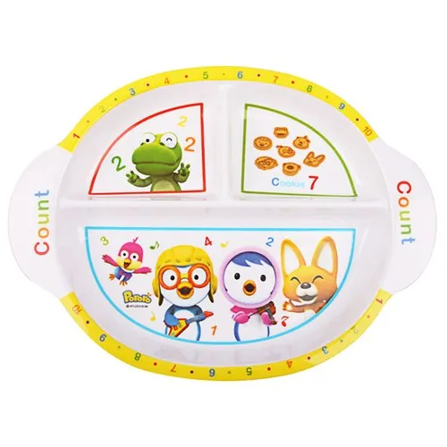 [KOREA] Pororo children's oval plate | Lazada.co.th