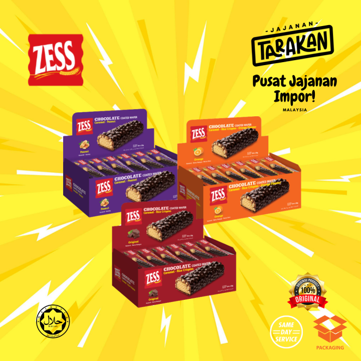Zess Chocolate Coated Wafer Malaysia | Lazada Indonesia