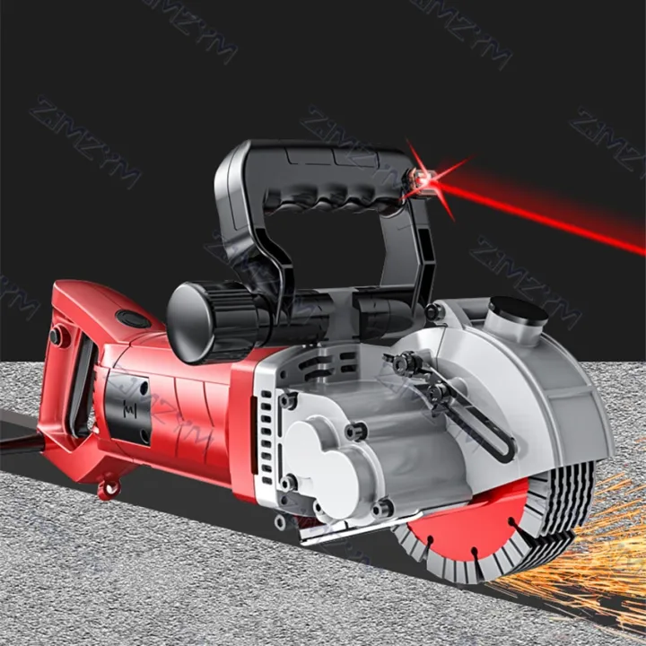 KCJ-001 Electric Wall Chaser Handheld Laser Slotting Machine Brick Wall ...