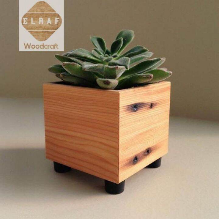 Pot Kayu Minimalis MURAH | Lazada Indonesia
