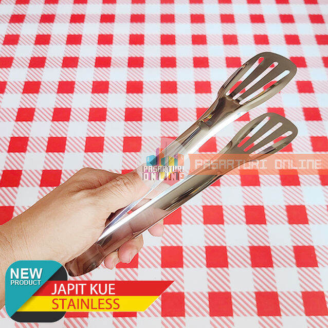 JAPIT KUE STAINLESS / Penjepit Jepitan Jepit Pencapit Capitan Capit ...