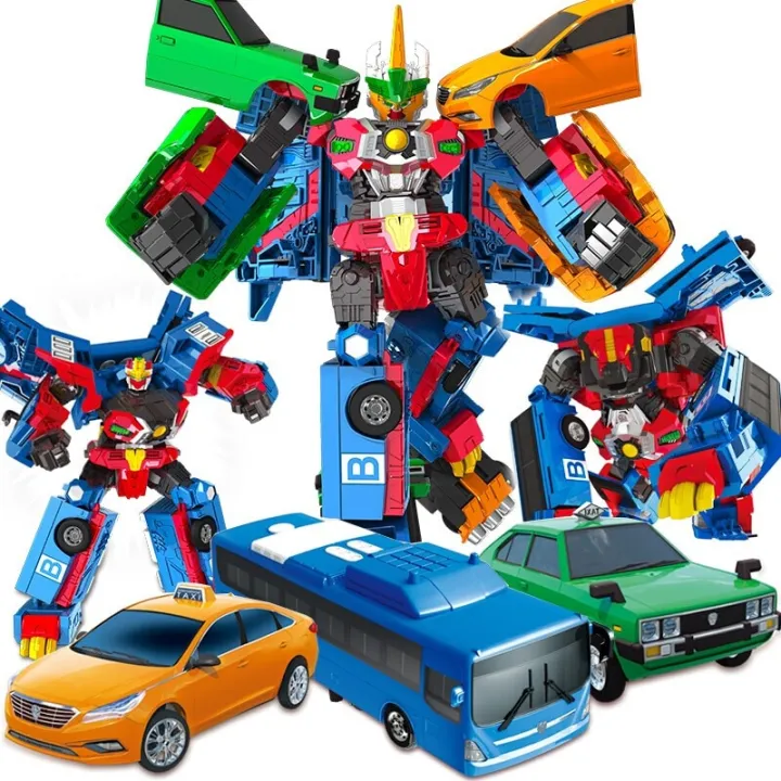 3 IN 1 Hello Carbot Transformation Robot Toys Action Figures ...