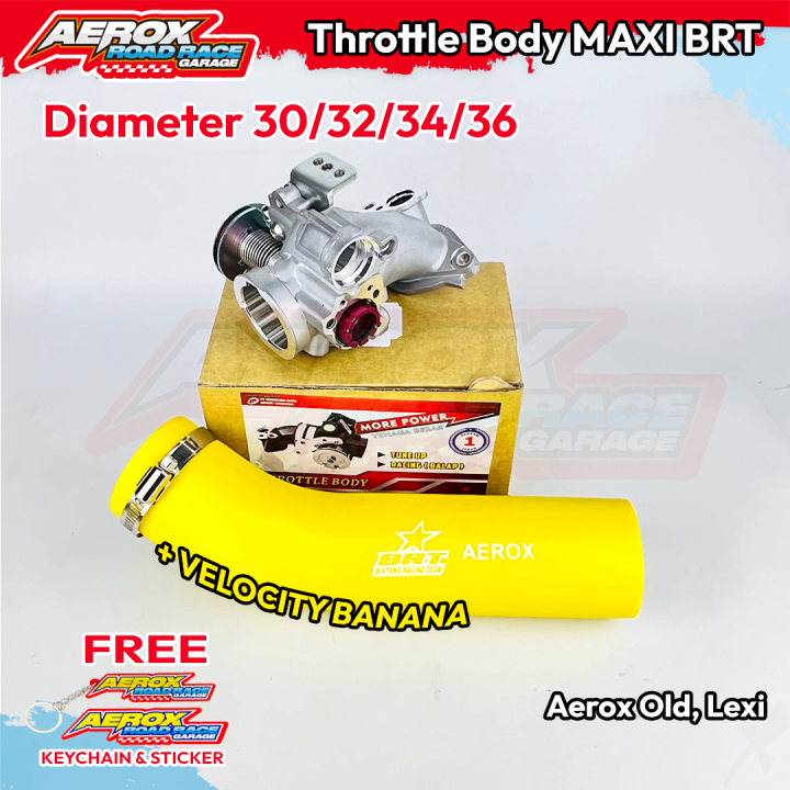 THROTTLE BODY TB BRT & BANANA VELOCITY AEROX 155 & LEXI 125 | Lazada Indonesia