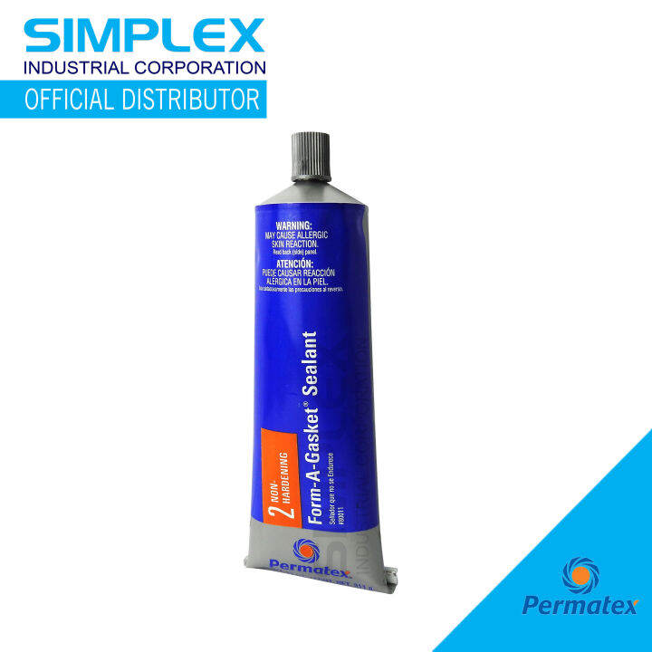 PERMATEX® FORM-A-GASKET® NO.2 SEALANT, 11 OZ | Lazada PH