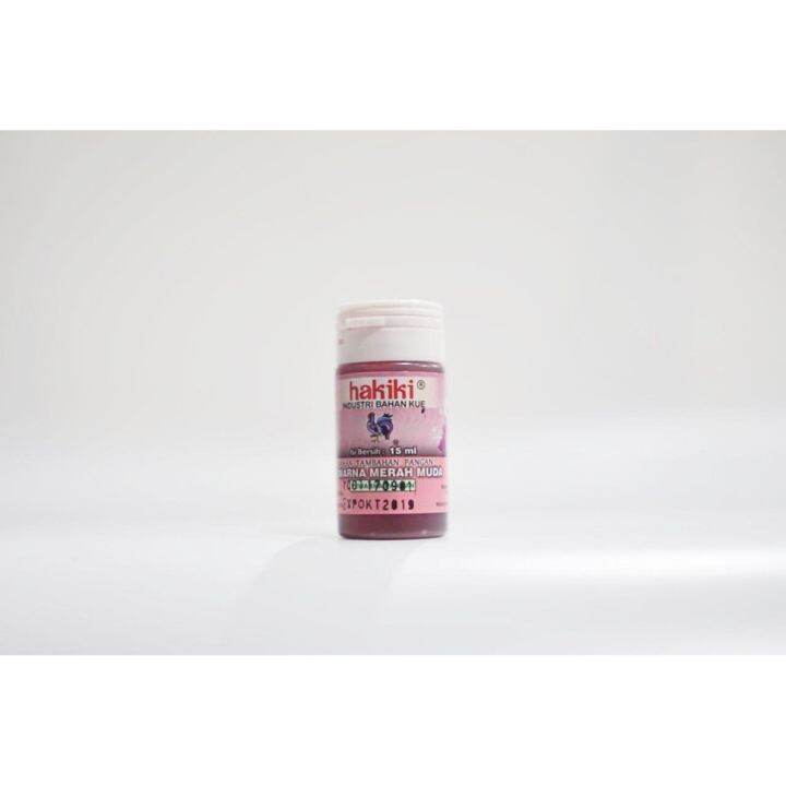 Hakiki Pewarna Merah Muda 15ml Sumbo Pewarna Makanan Bahan Tambahan ...