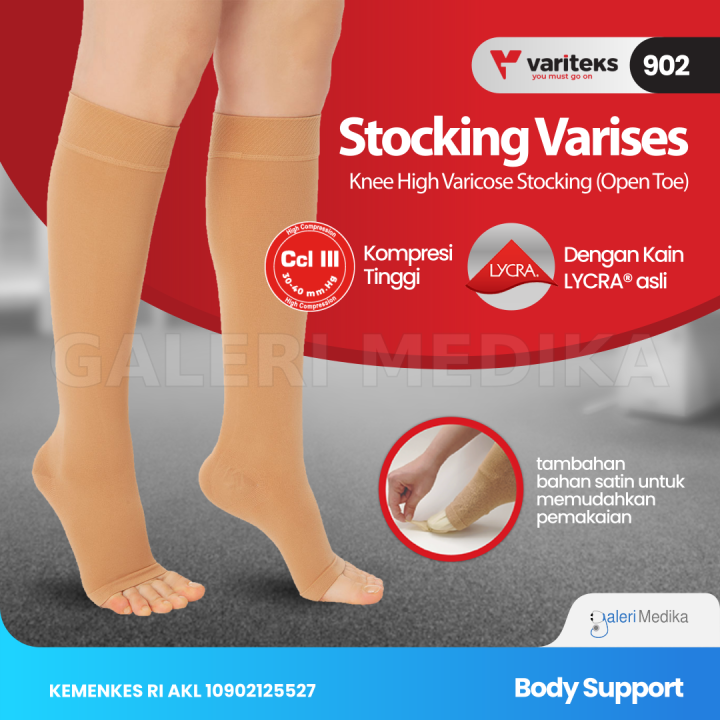Variteks 902 Stocking Varises High Compression - Stoking Varises - Jari ...