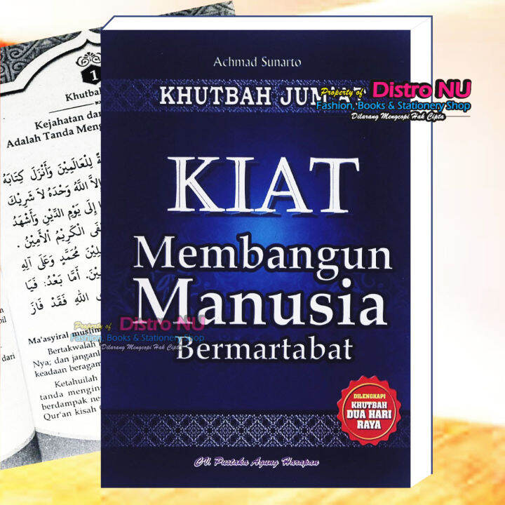 ⭐⭐⭐⭐⭐ Khutbah Kiat Membangun Manusia Bermartabat Cover Blue Dark Navy ...