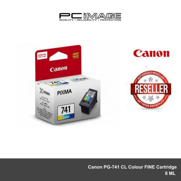 CANON CL-741 COLOUR FINE CARTRIDGE (8 ML) | Lazada