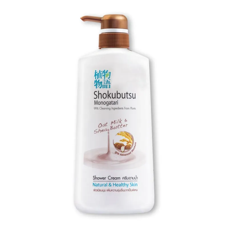 Shokubutsu Shower Cream Oat Milk and Shea Butter 500 ml.โชกุบุสซึ ครีม ...