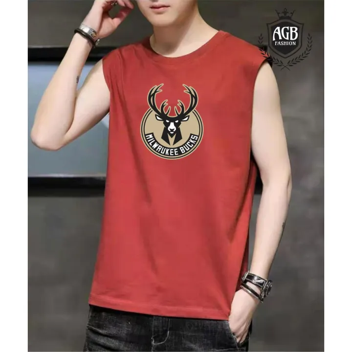 Milwaukee Bucks Muscle sando For Men And Women Pure Cotton tank top ...