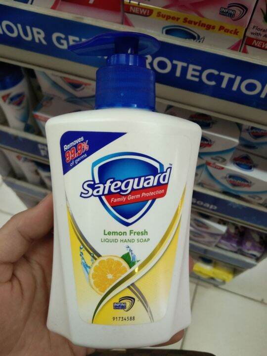 Safeguard Lemon Fresh Liquid Hand Soap 225ml Lazada Ph