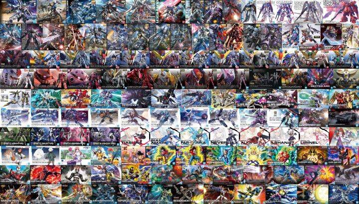 (25.10 ลดทั้งวัน) Bandai Plastic Model Promotion Set รวมทุกเกรด ชุดใหญ่ ...