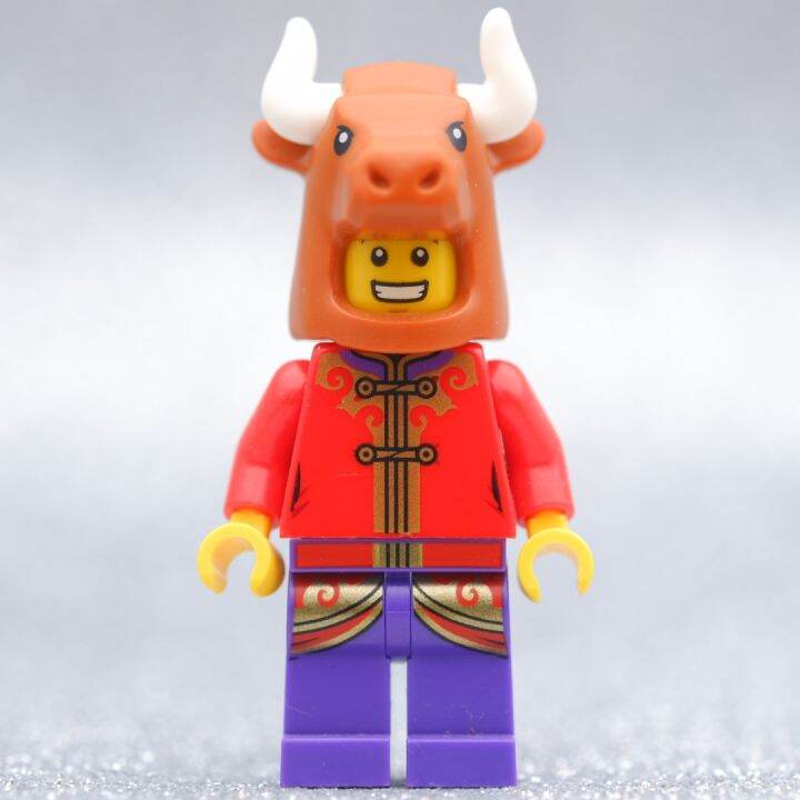 𝘗𝘓𝘖𝘠𝘉𝘙𝘐𝘊𝘒 - Year of the Ox Guy CHINESE- LEGO® Minifigures Authentic เล ...