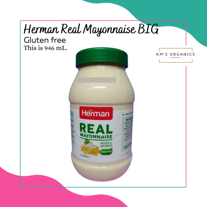 Herman Gluten Free Mayo BIG 946ml | Lazada PH