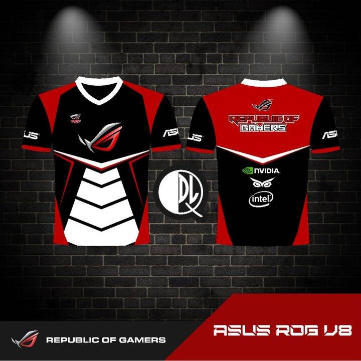 New Fashion JERSEY GAMING ASUS ROG V8 2023 | Lazada PH
