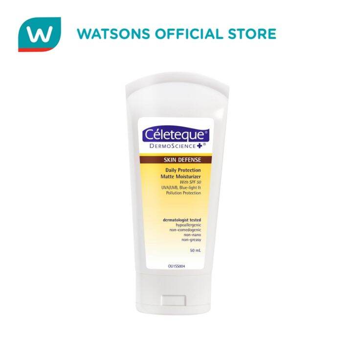 CELETEQUE Skin Defense Daily Potection Matte Moisturizer SPF50 50ml ...