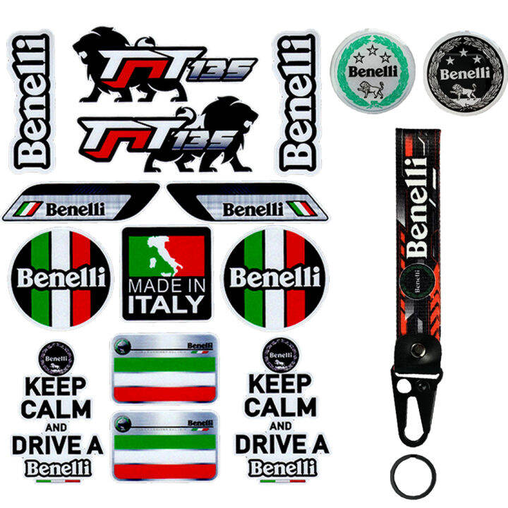 Benelli Racing Motorcycle Reflective Sticker Waterproof Motorcross ...