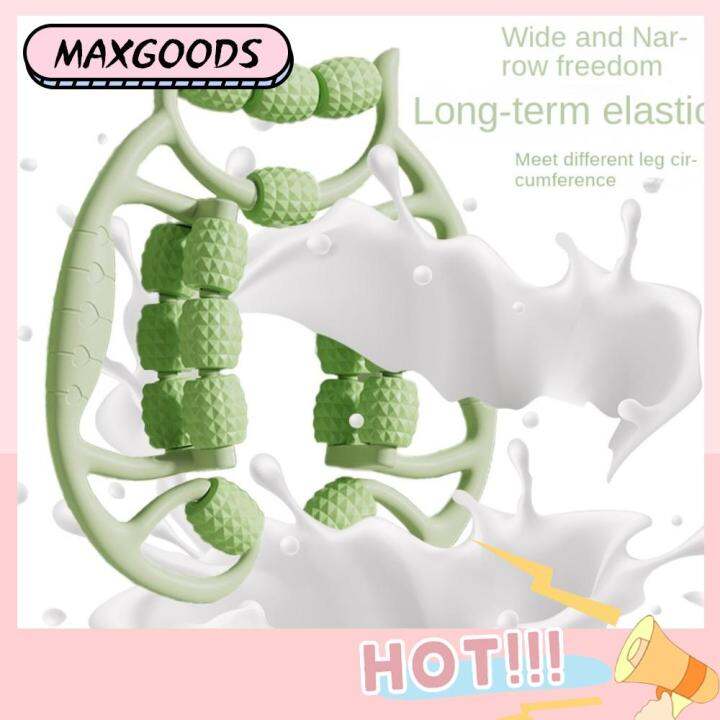 MAXG 360° Pressotherapy Roller Relax Massager Pink Annular Leg Clamp ...