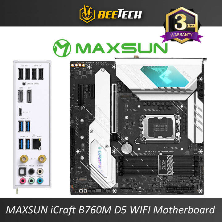 Maxsun iCraft B760M D5 WIFI Motherboard | Lazada