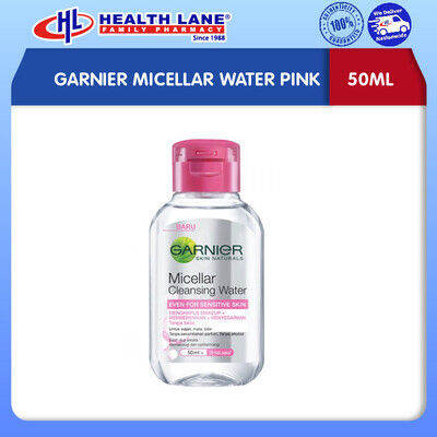 GARNIER MICELLAR WATER PINK (50ML) | Lazada